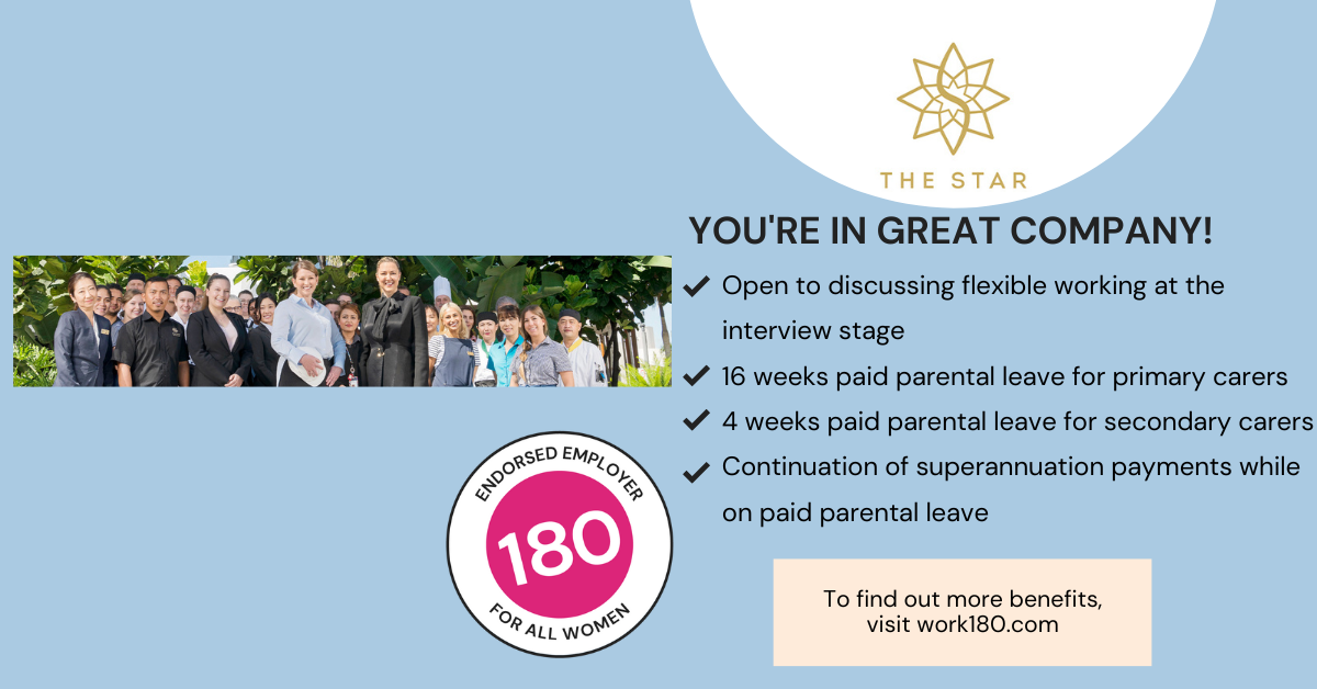 Group Manager Employee Relations at The Star Entertainment Group | WORK180