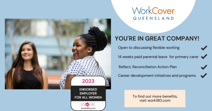 Customer Advisor at WorkCover Queensland | WORK180